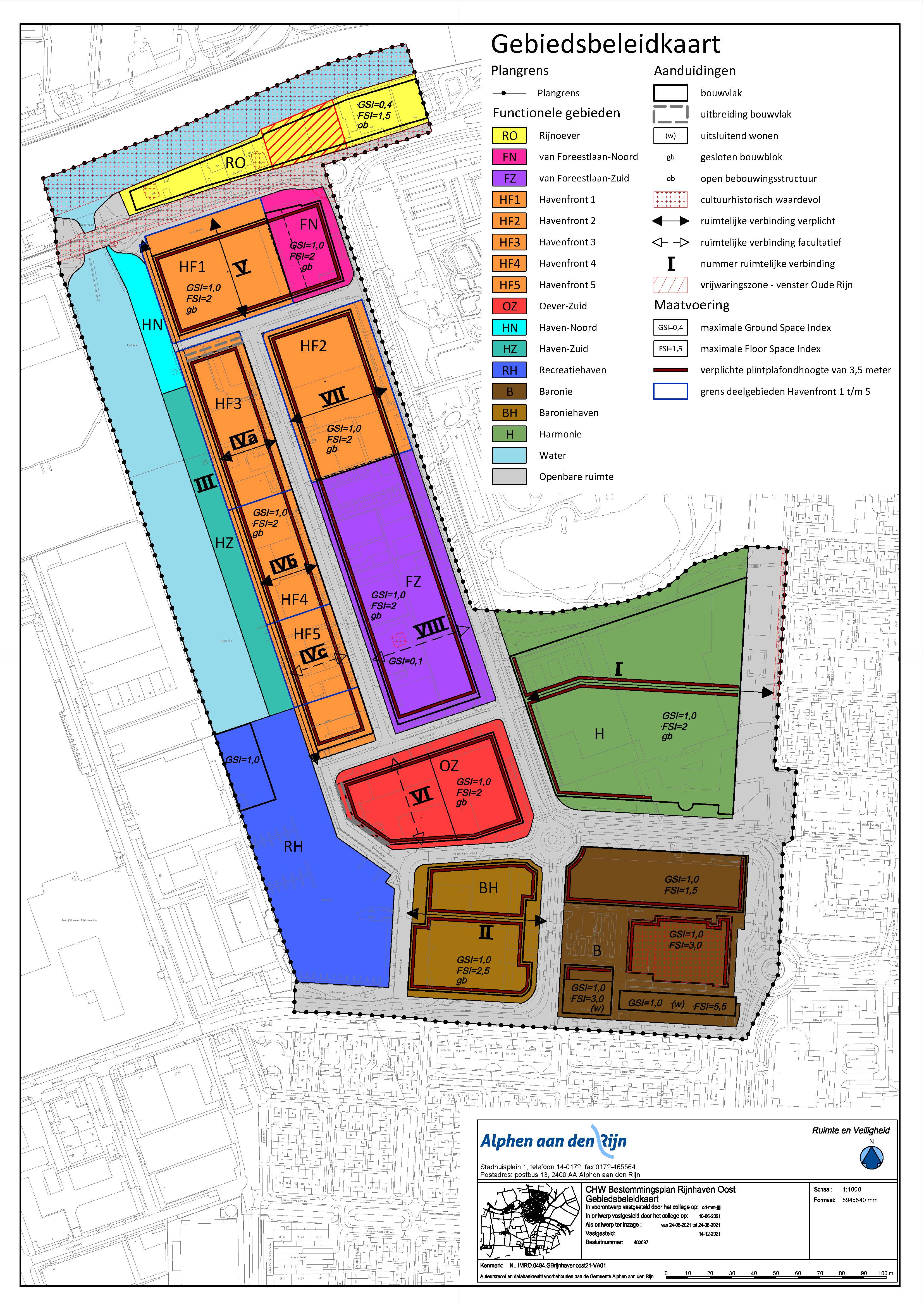 Chw Bestemmingsplan Rijnhaven-Oost 2021 - Gebiedsbeleid: Gebiedsbeleid